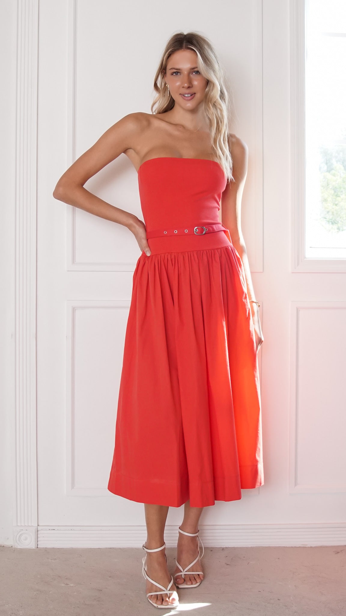 Ghislane Midi Dress – Steps New York